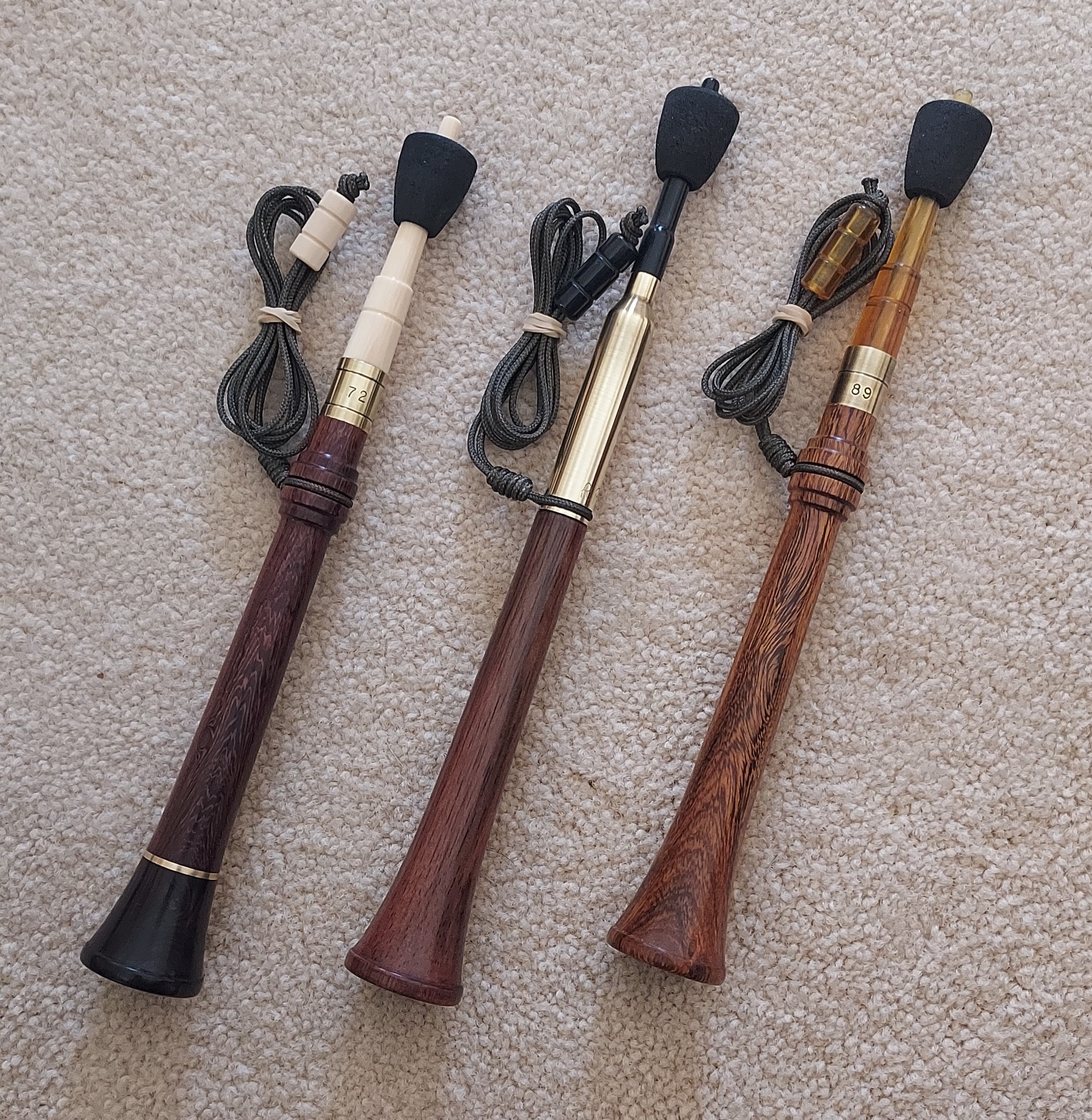 Medium Pitched Trumpets - Custom Turkey Calls by Ralph Permar
